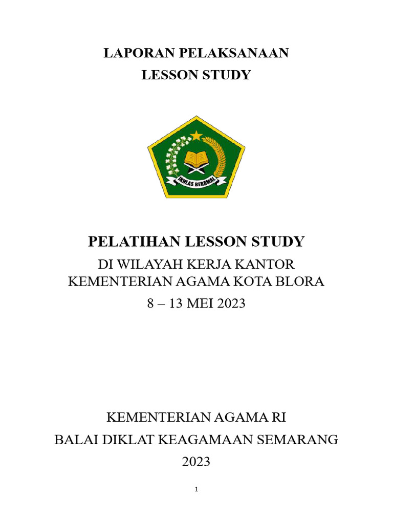Laporan LS Siti Nurrokhmatin | PDF | Sains & Matematika