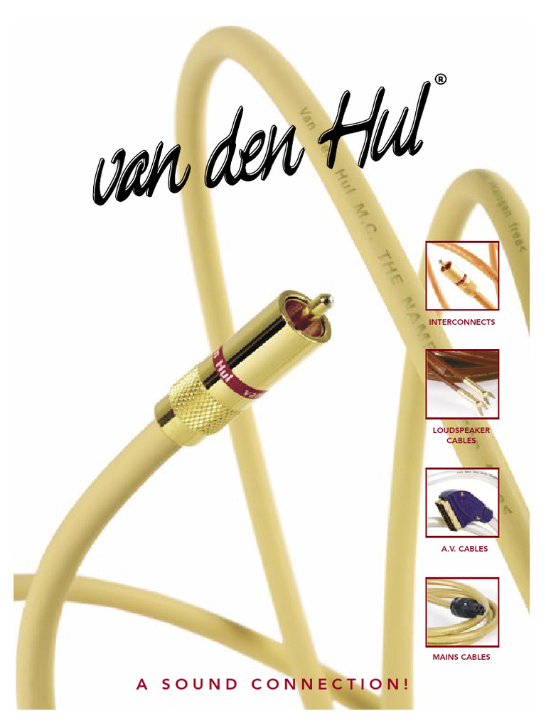 Van Den Hul - Compactguide | PDF | Loudspeaker | Electrical Engineering