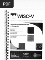 Wisc V Manual de Aplicación | PDF | Arte