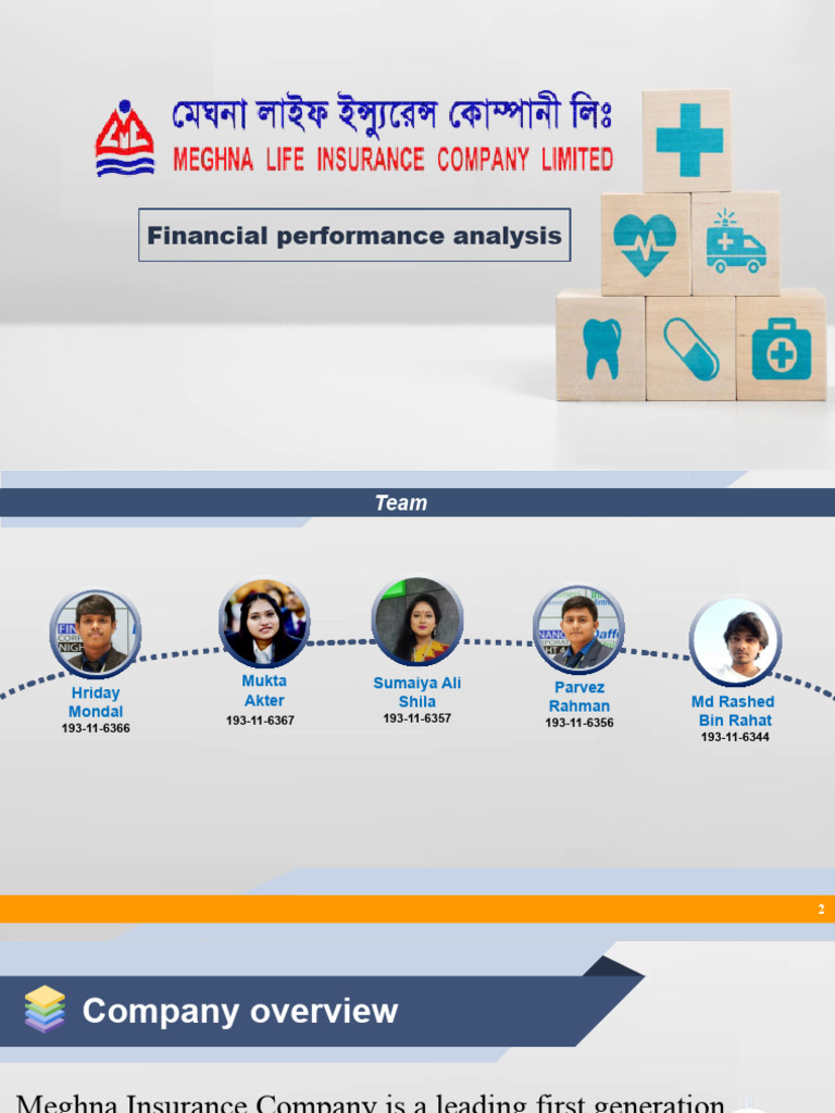 Meghna Life Insurance Financial Performance Analysis | PDF ...