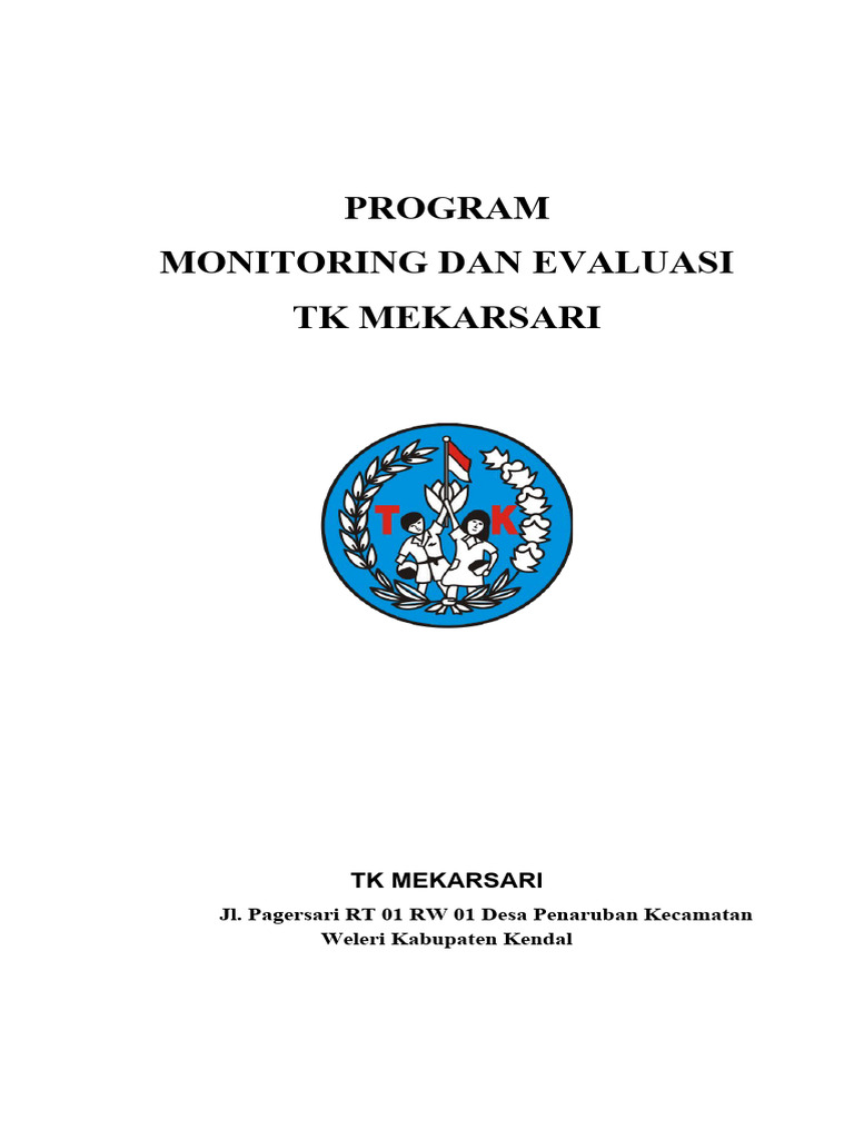 Monitoring Dan Evaluasi Pdf