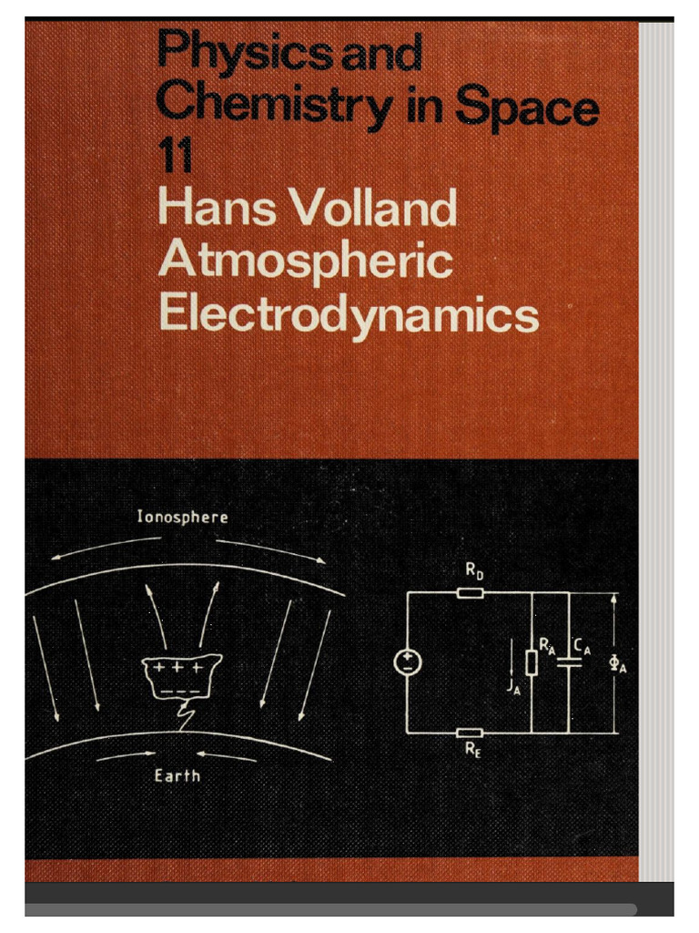 Atmospheric Electricity Nice Book | PDF