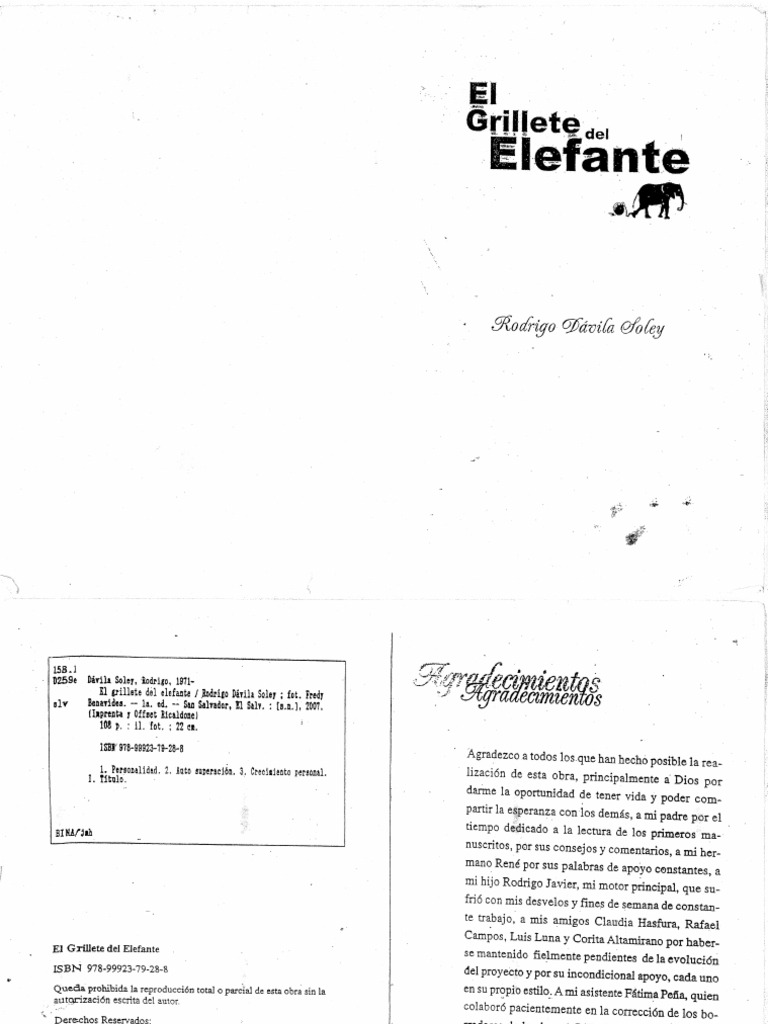 El Grillete Del Elefante Exoe 2021 Febrero | PDF