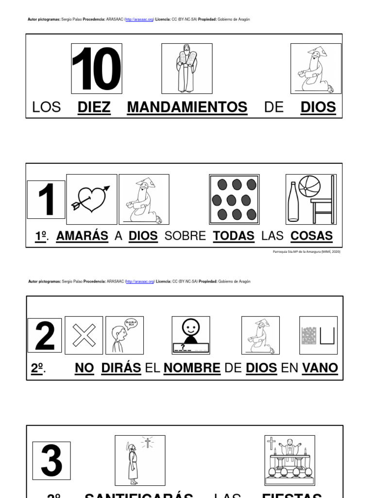 004 Los Diez Mandamientos | PDF