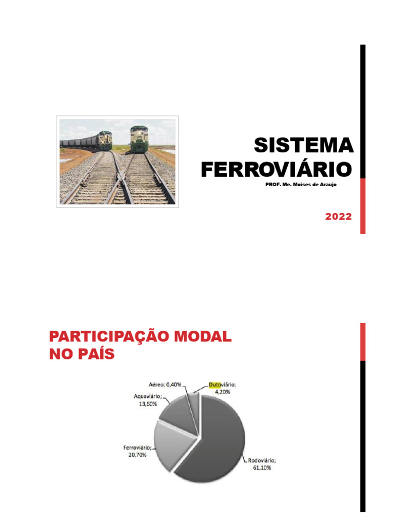 Ferroviário | PDF | Transporte ferroviário | Trem