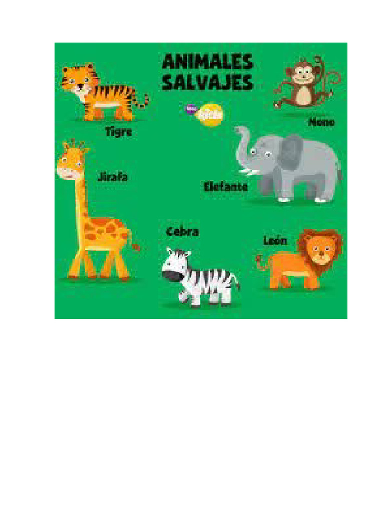 Animales Salvajes | PDF