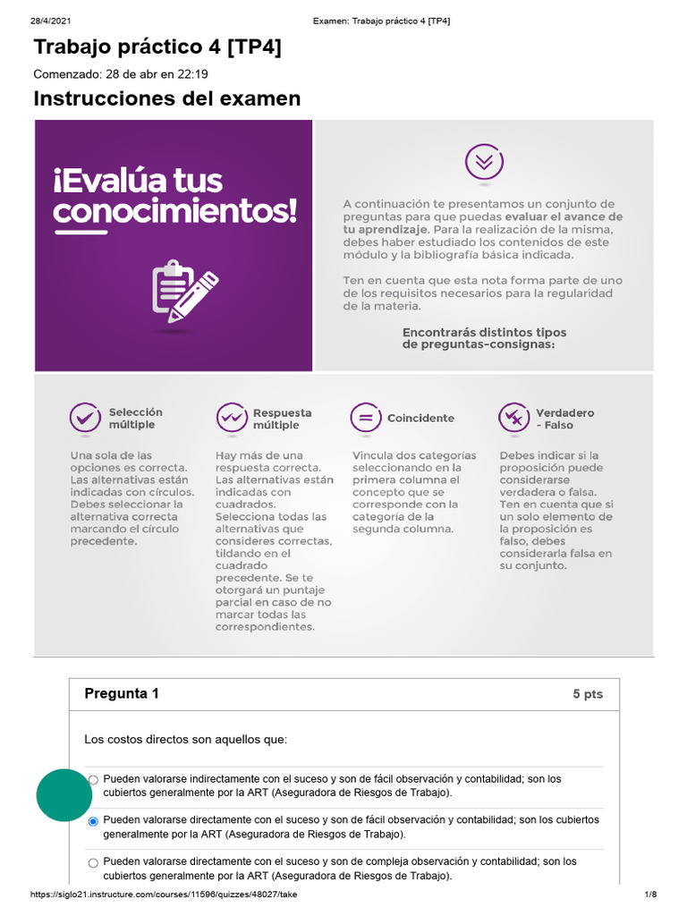 TP 4 (TP4) 100 | PDF