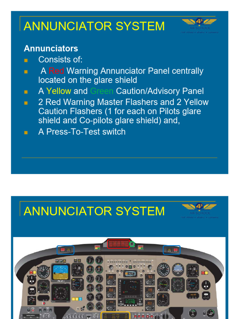 King 200 Annunciator System | PDF