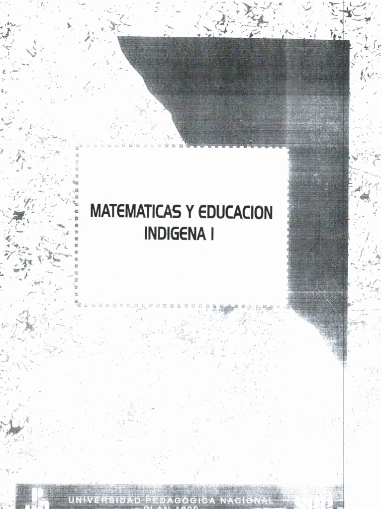 Matematicas y Educacion Indigena 115022022 | PDF