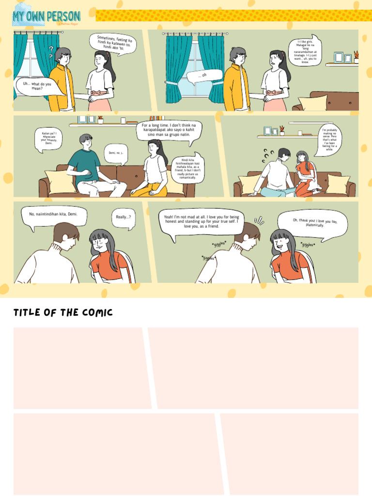 My Own Person - ESP PT#2 - Comic Strip | PDF | Comics