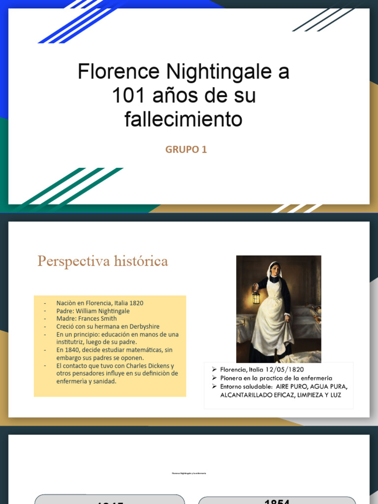 Florence Nightingale | PDF | Enfermería | ruiseñor de Florencia