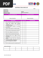 Air Blower Checklist PDF | PDF