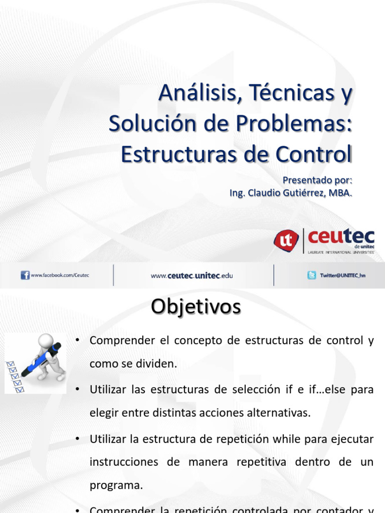 Estructuras de Control en Programación | PDF | Flujo de control ...