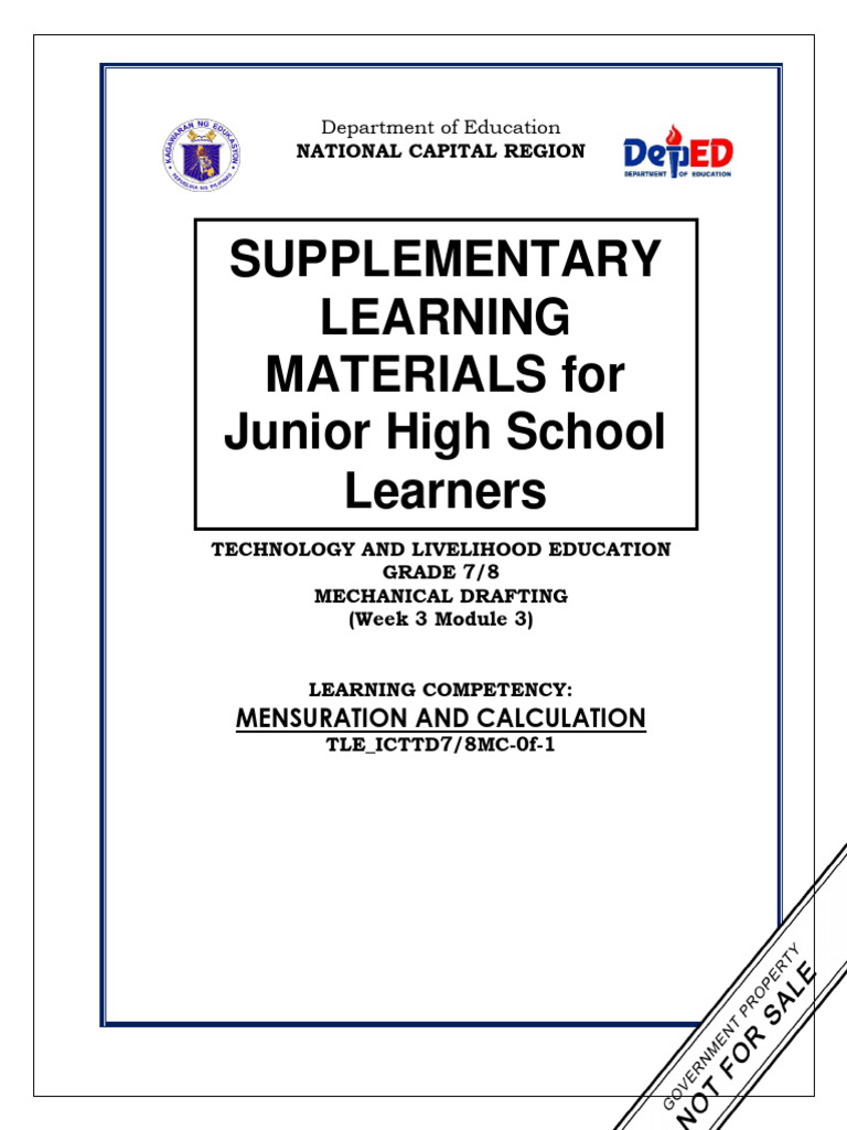 Module 3 4TH QTR MECHANICAL DRAFTING FINAL REVISION 3 | PDF | Triangle | Foot (Unit)