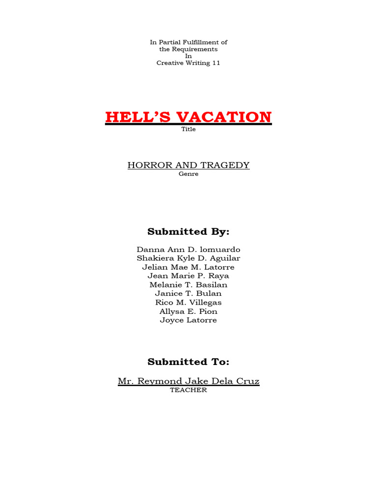 SCRIPT FOR DRAMA PLAY (Draft) | PDF