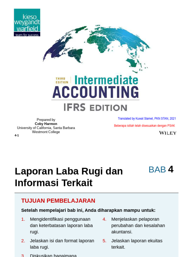 Bab 4 Laporan Laba Rugi Dan Informasi Terkait - Compressed | PDF