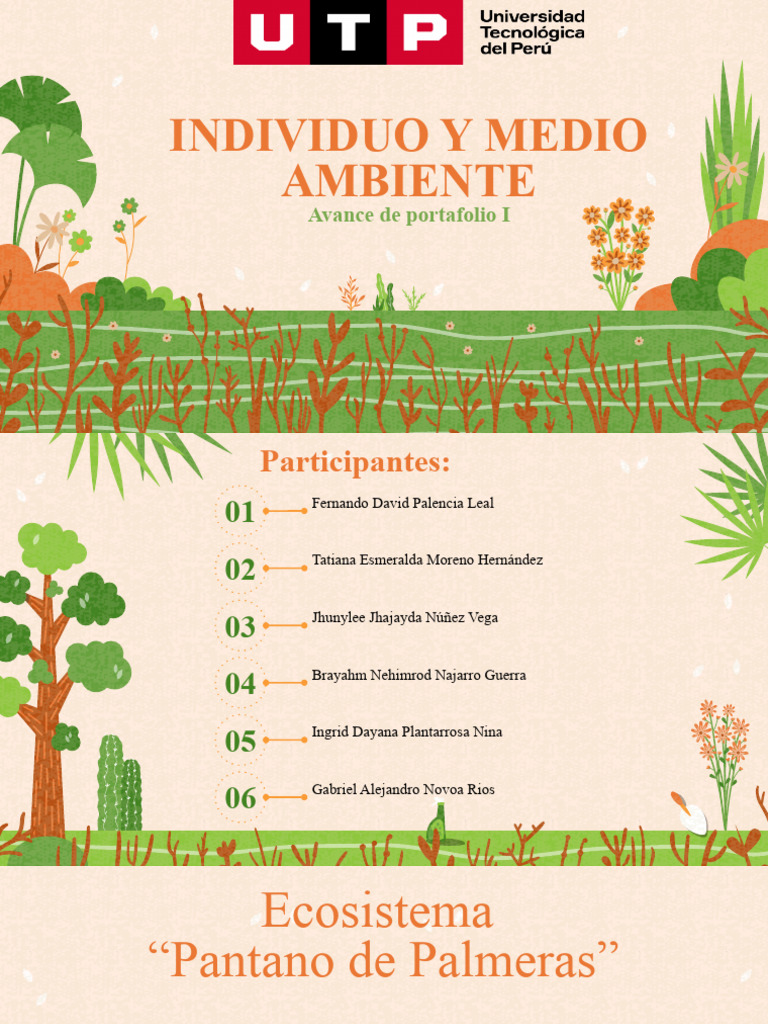 Pantano Palmeras Final | PDF | Ecosistema | Suelo