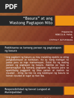 Waste Management Tagalog | PDF