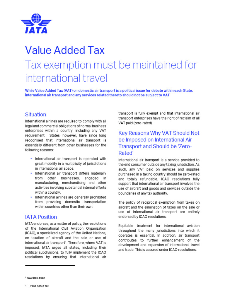 Value Added Tax | PDF