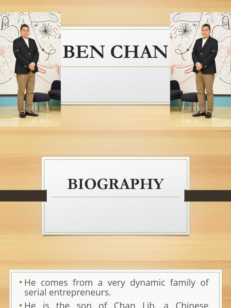 Ben Chan: Founder of Bench Success Story | PDF | Social Science | Lifestyle