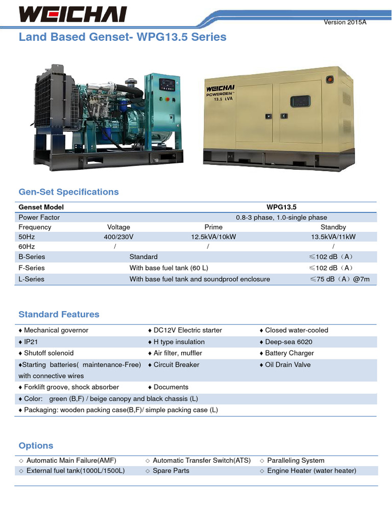 WPG13 5 | PDF | Mains Electricity | Engines