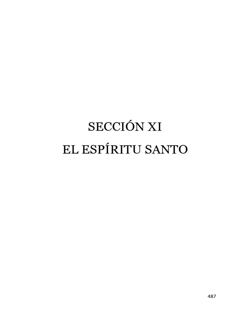 El Espiritu Santo | PDF | espíritu Santo | Jesús