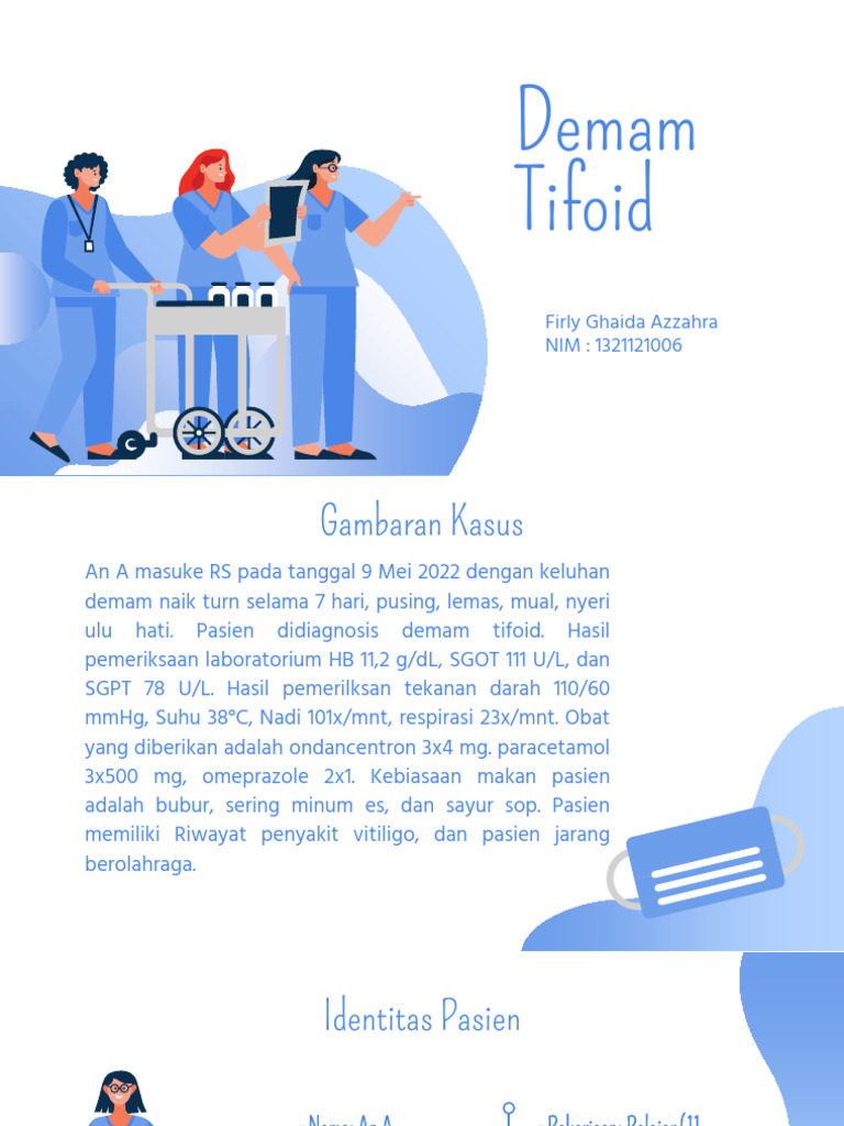 Asuhan Gizi Demam Tifoid | PDF