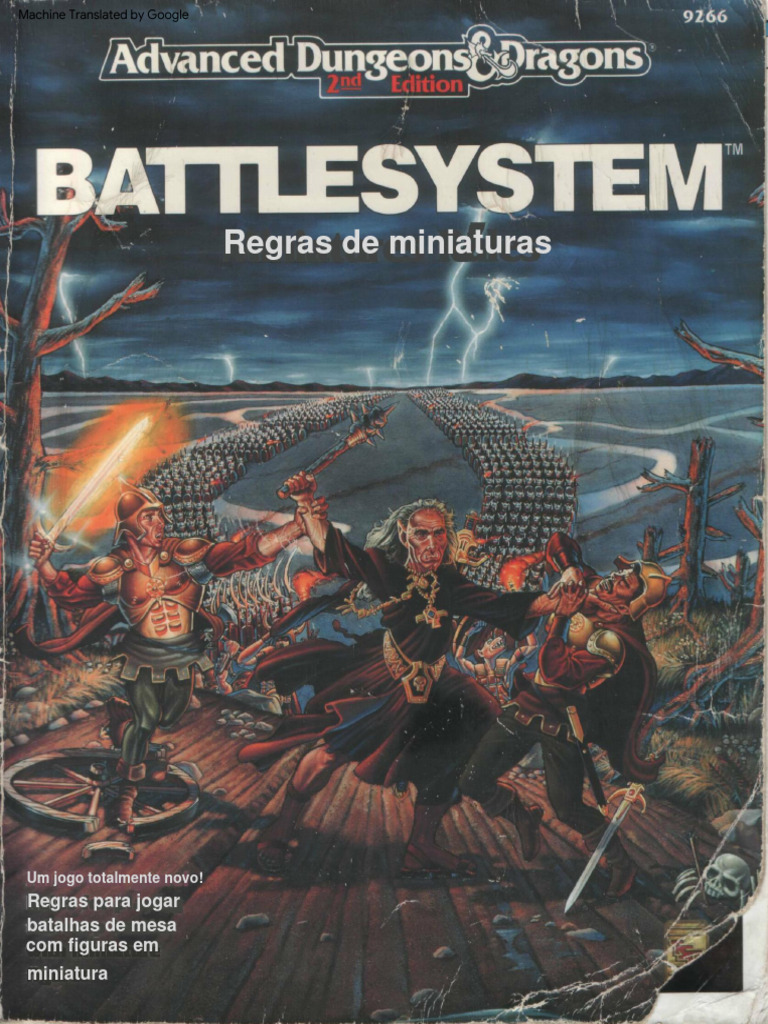 AD&D 2 Edição - Battle System Miniatures Rules (1989) Traduzido | PDF