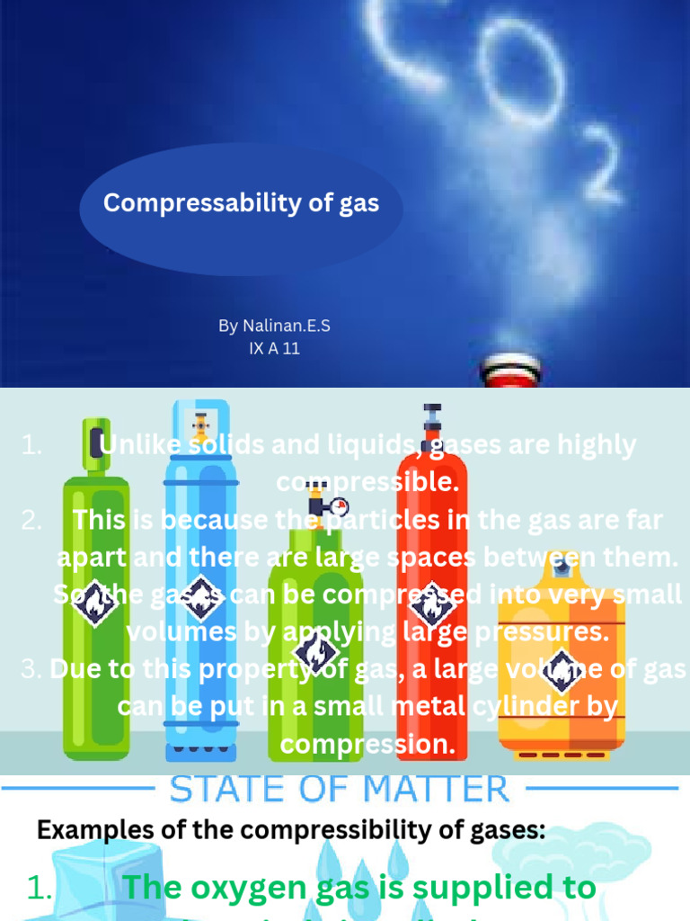 Compressibility of Gas | PDF