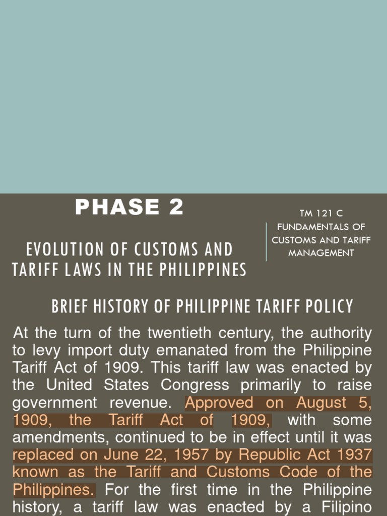 Tariff Policy and Tariff System | Download Free PDF | Tariff | Taxes