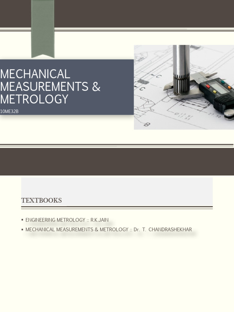 MMM - Unit 1 | PDF | Measurement | Metrology