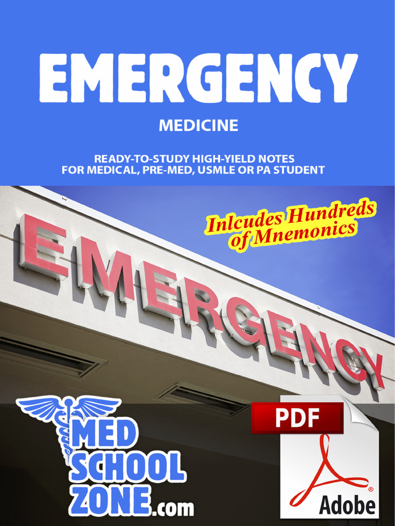 Emergency Medicine | PDF | Myocardial Infarction | Respiratory Diseases