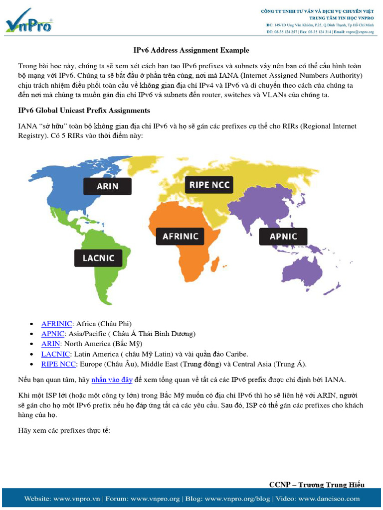 Ipv6 Address Assignment Example Pdf 
