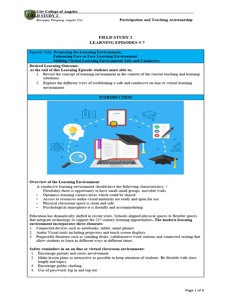 Marvin Sison FIELD STUDY 2 EPISODE 5 7 | PDF | Learning | Educational Technology