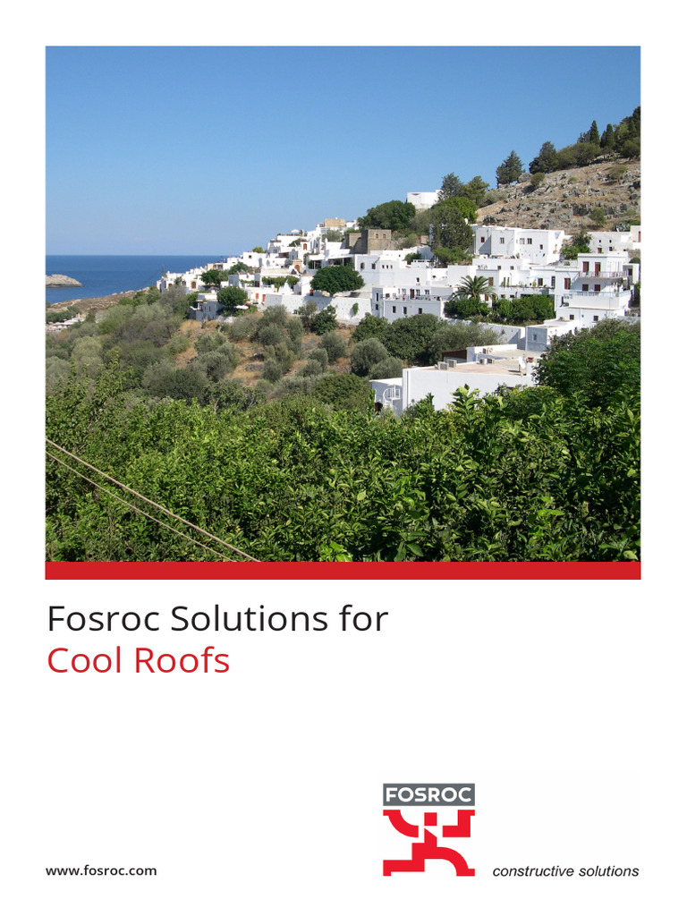 Fosroc Cool Roofs Brochure 300421 | PDF | Physical Sciences | Nature