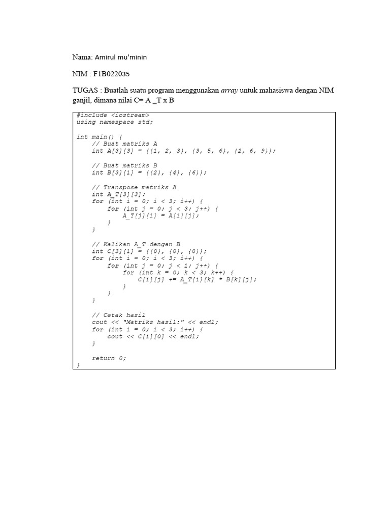 f1b022009 - Dewi - Revisi MK - Dasprog | PDF | Komputer