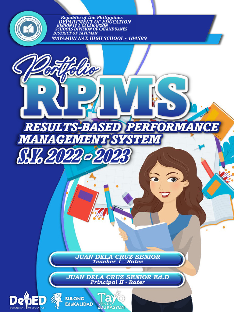 BLUE 2 RPMS 2022-2023 (UPDATED) Based in DM - s2023 - 008 | Download Free PDF | Educational ...