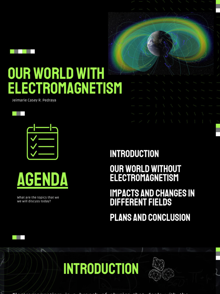 Electromagnetism's Role in Society | PDF | Electromagnetism | Mobile Phones