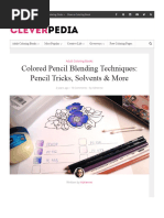 Coloured Pencil Conversion Chart 2023 Update 12 Sets | PDF | Red | Color