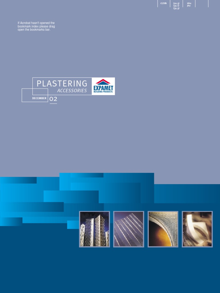 Expamet Plastering Accessories | PDF | Wire | Drywall