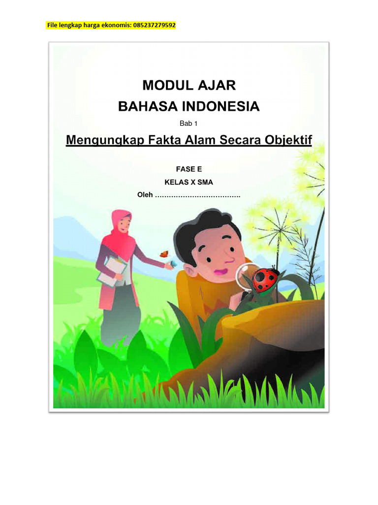 CTH Modul Ajar Ikm Kelas 10 Sma | PDF