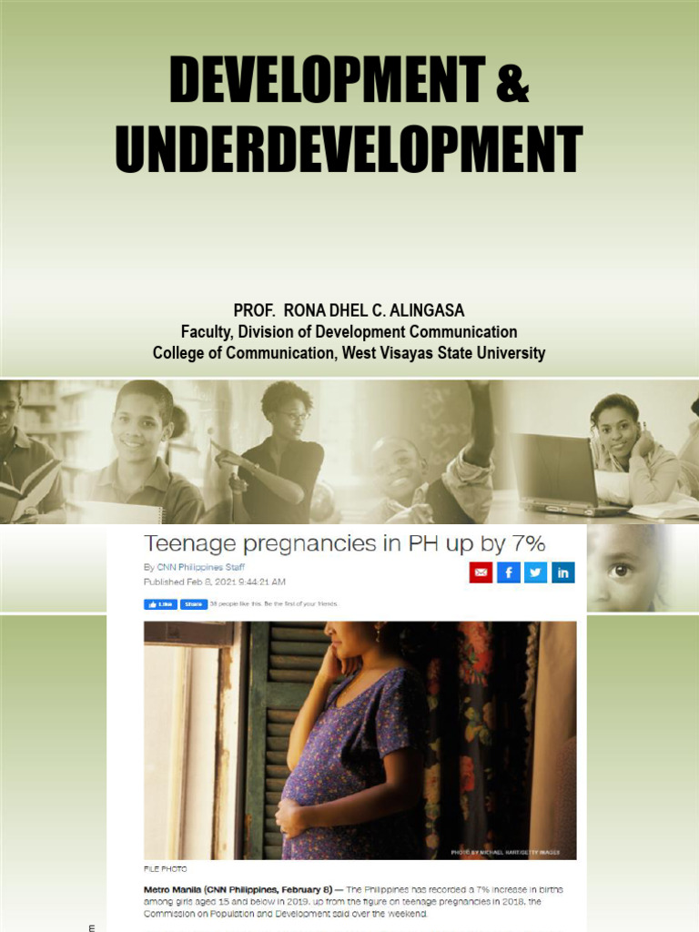 Development & Underdevelopment | PDF | Poverty | Poverty & Homelessness