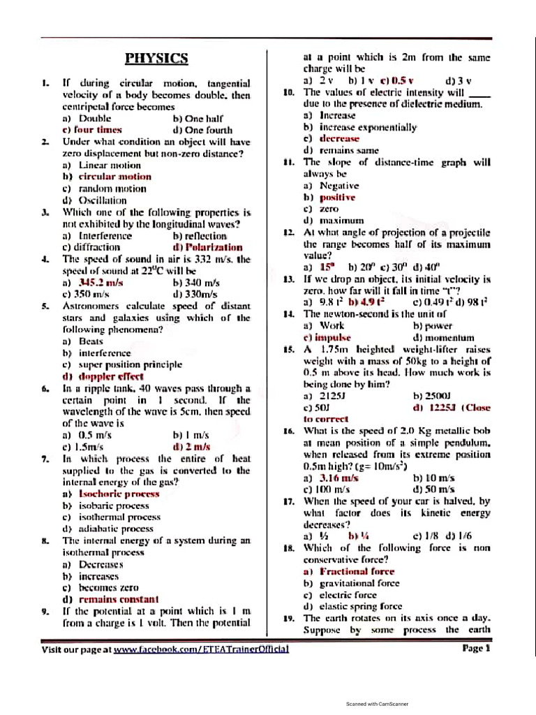 MCAT Sample Test | PDF