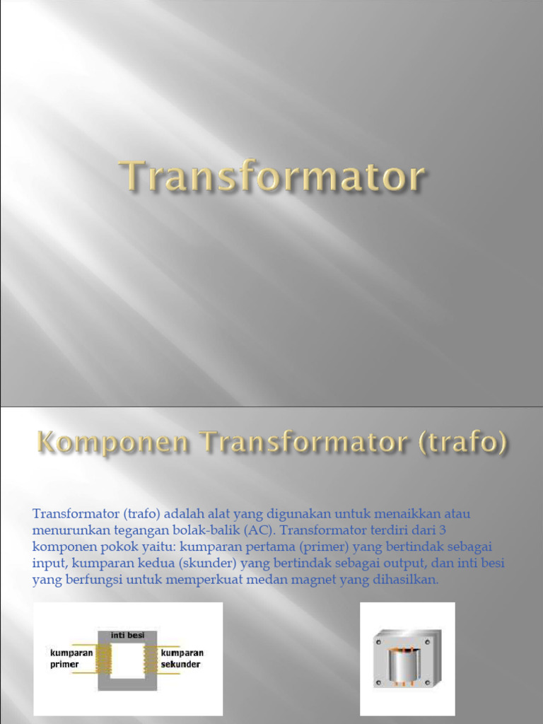 Transformator | PDF