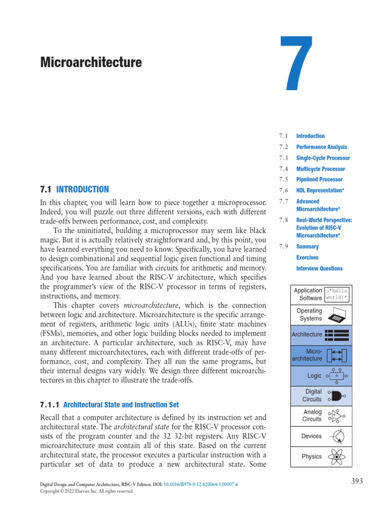 Single Cycle Processor Pdf Central Processing Unit Microprocessor