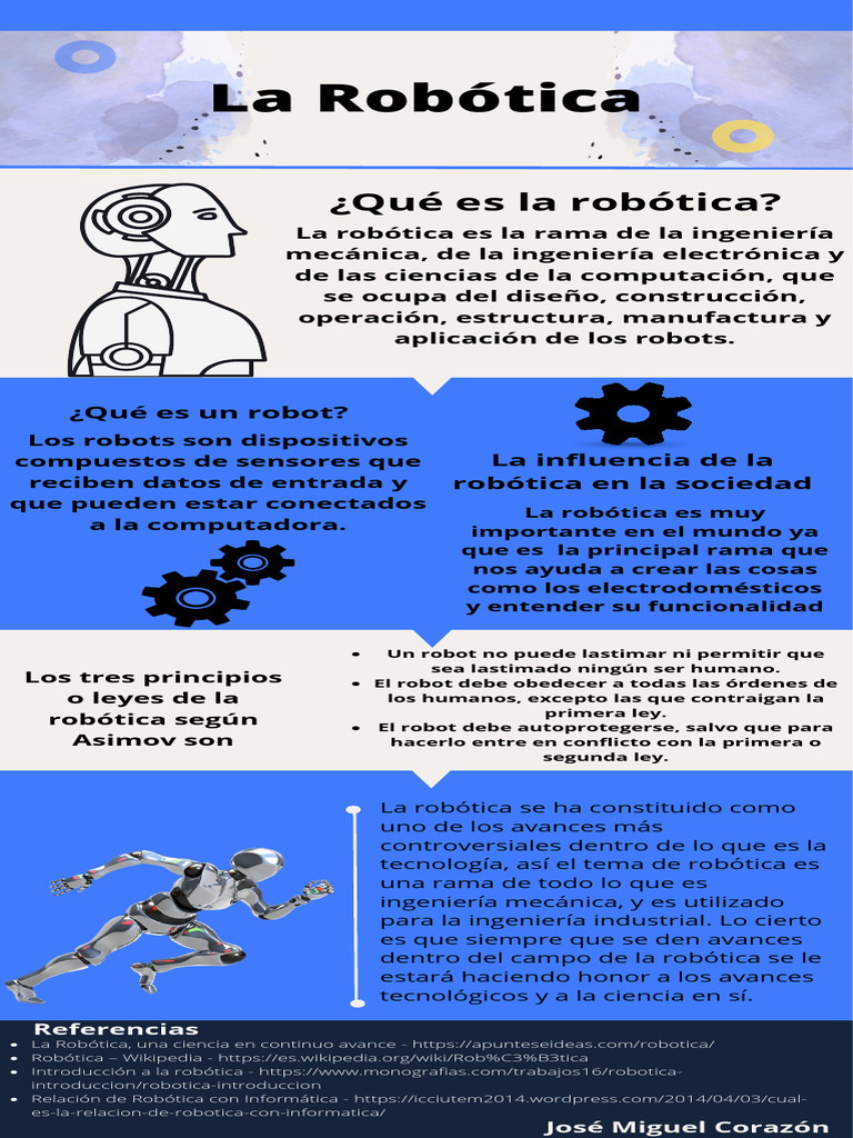 Infografia Robótica | PDF | Robótica | Robot