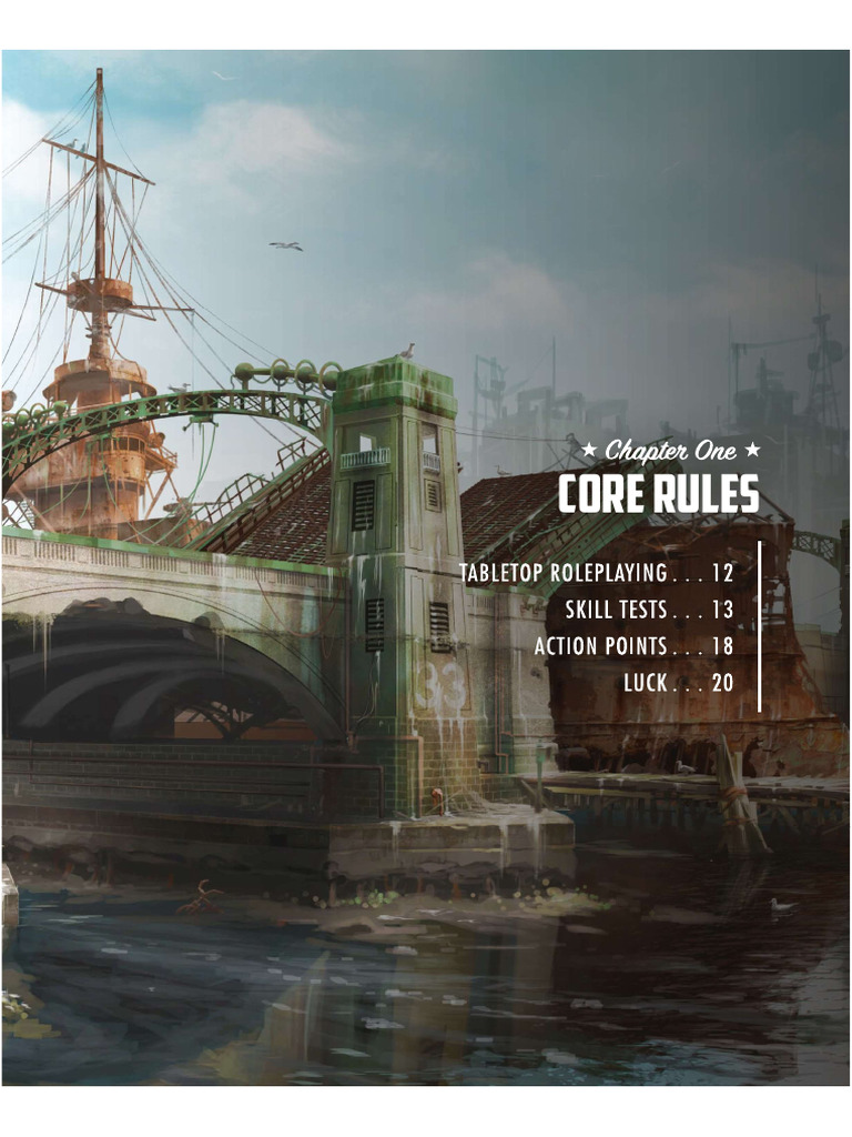 Fallout RPG - CH01 - Core Rules | PDF