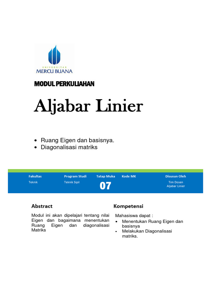Modul-7 A-LIN.20.NEW | PDF