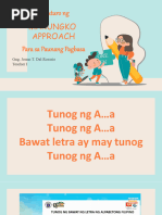 Babasahin - Tatlong Letra | PDF