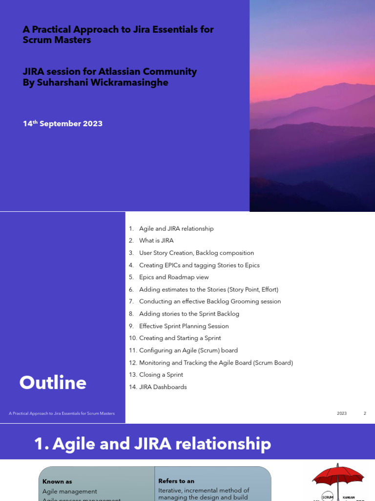 A Practical Approach To Jira Essentials For Scrum Masters | PDF | Scrum (Software Development ...